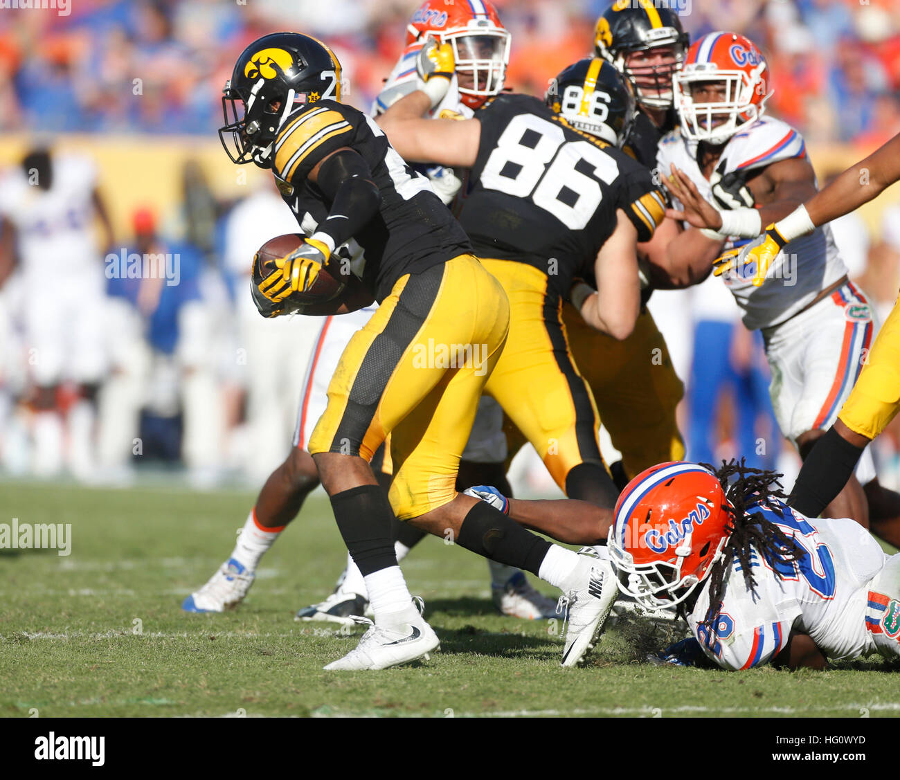 City, Florida, USA. 2nd Jan, 2017. OCTAVIO JONES | Times .Iowa Hawkeyes ...