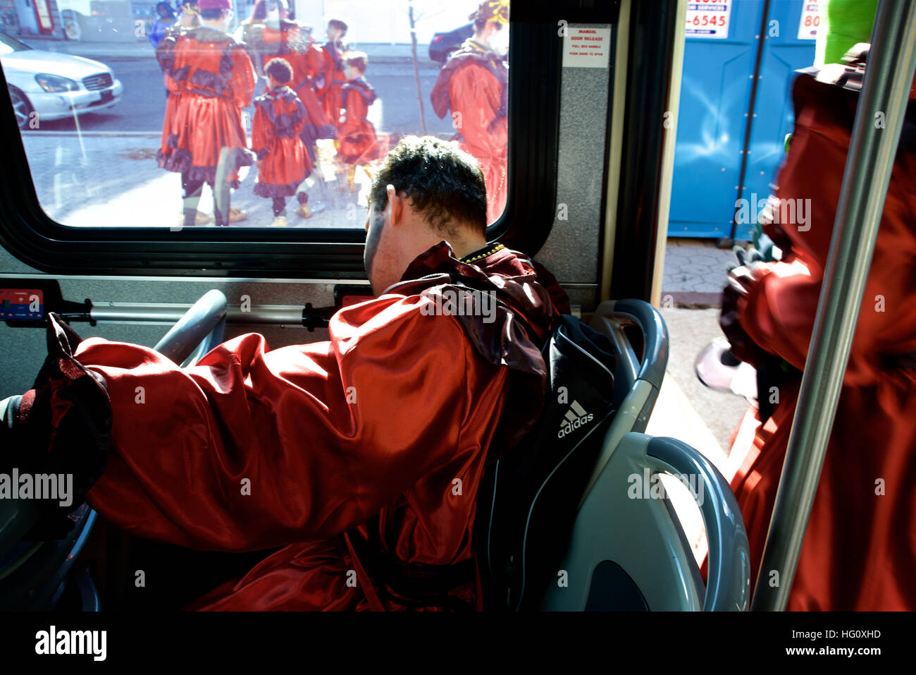 Drunk people on bus hi-res stock photography and images - Alamy