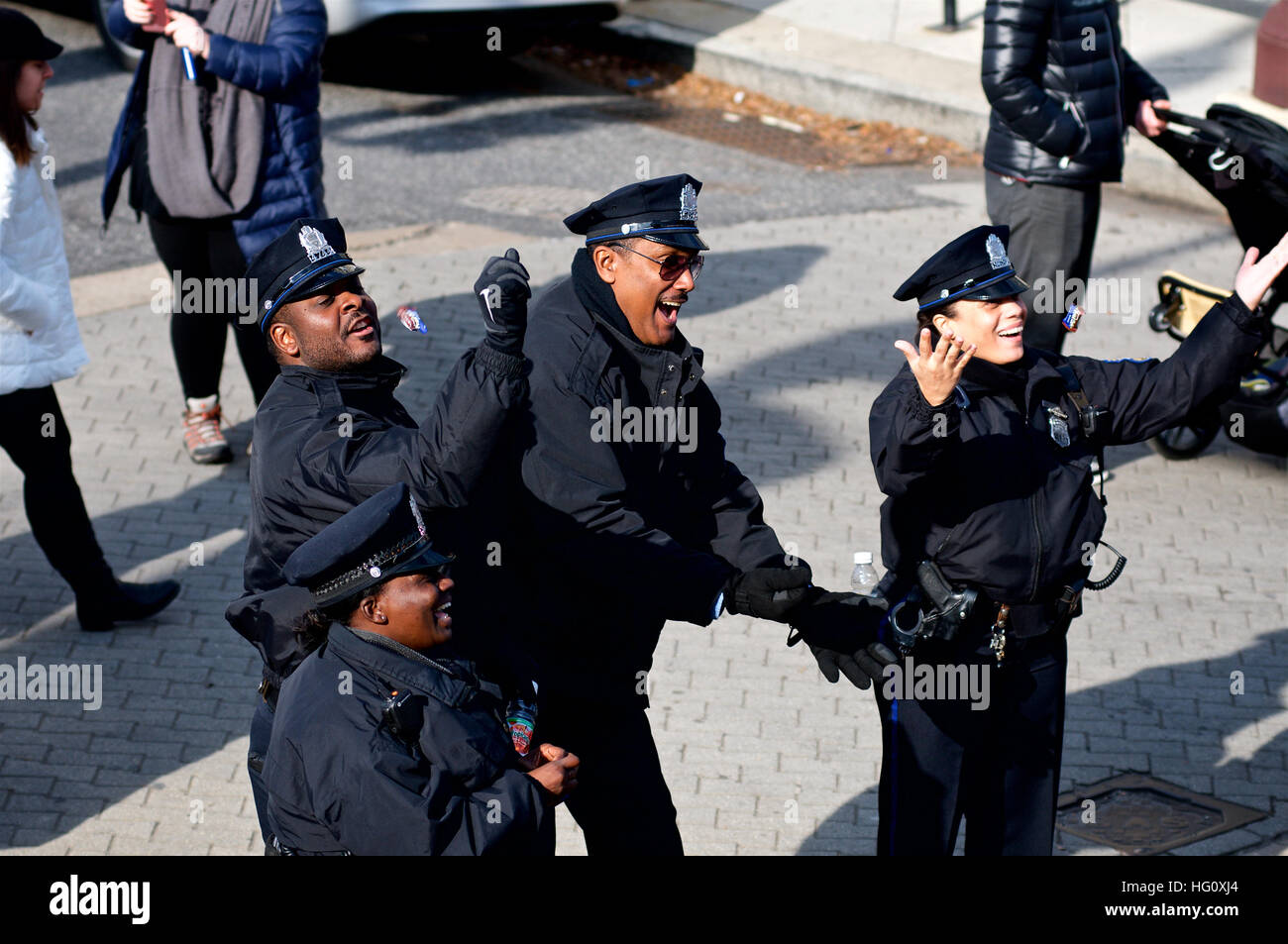 Philadelphia police parade hi-res stock photography and images - Alamy