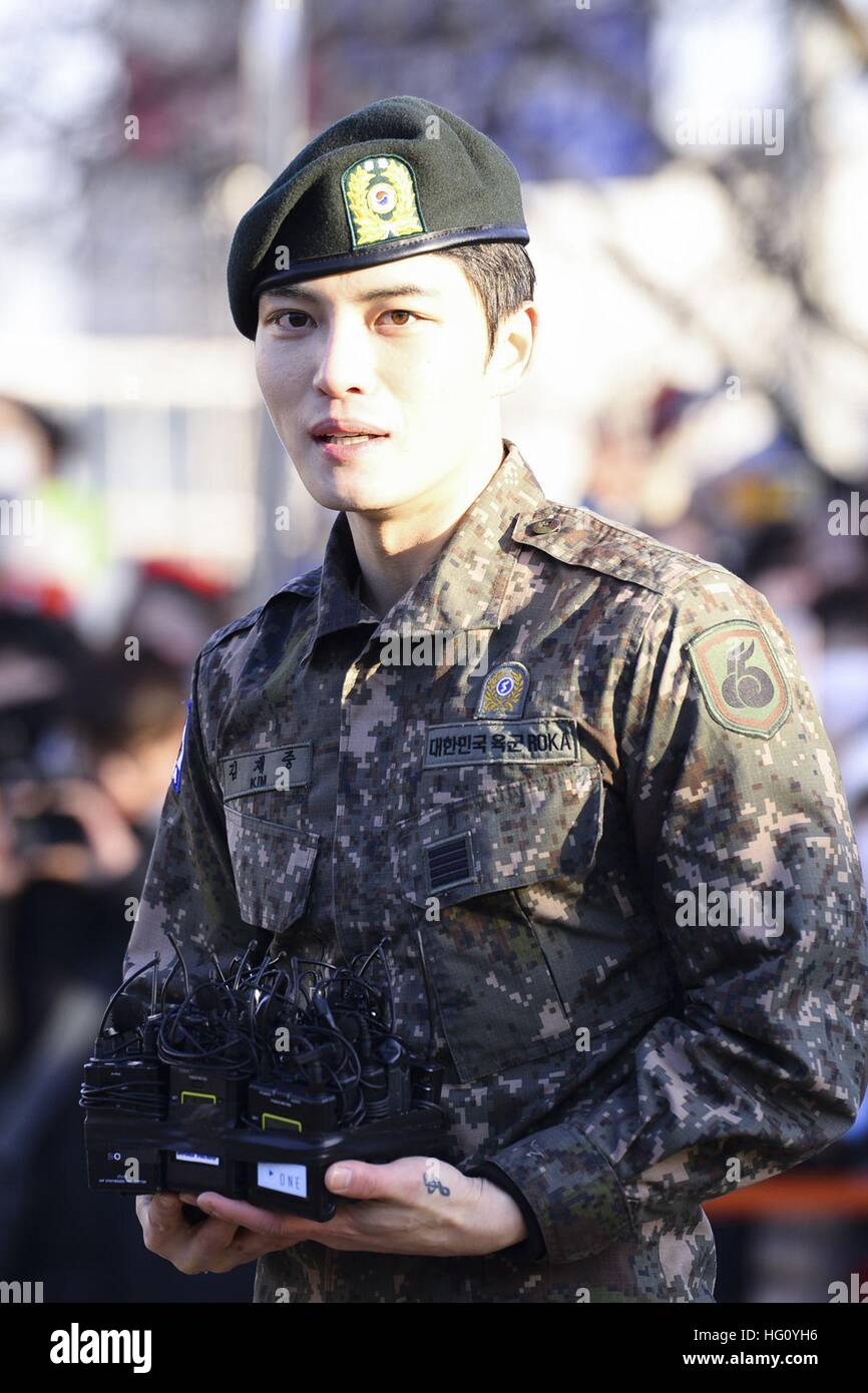 Seoul, Korea. 30th Dec, 2016. South Korean singer Jaejoong Kim of the ...