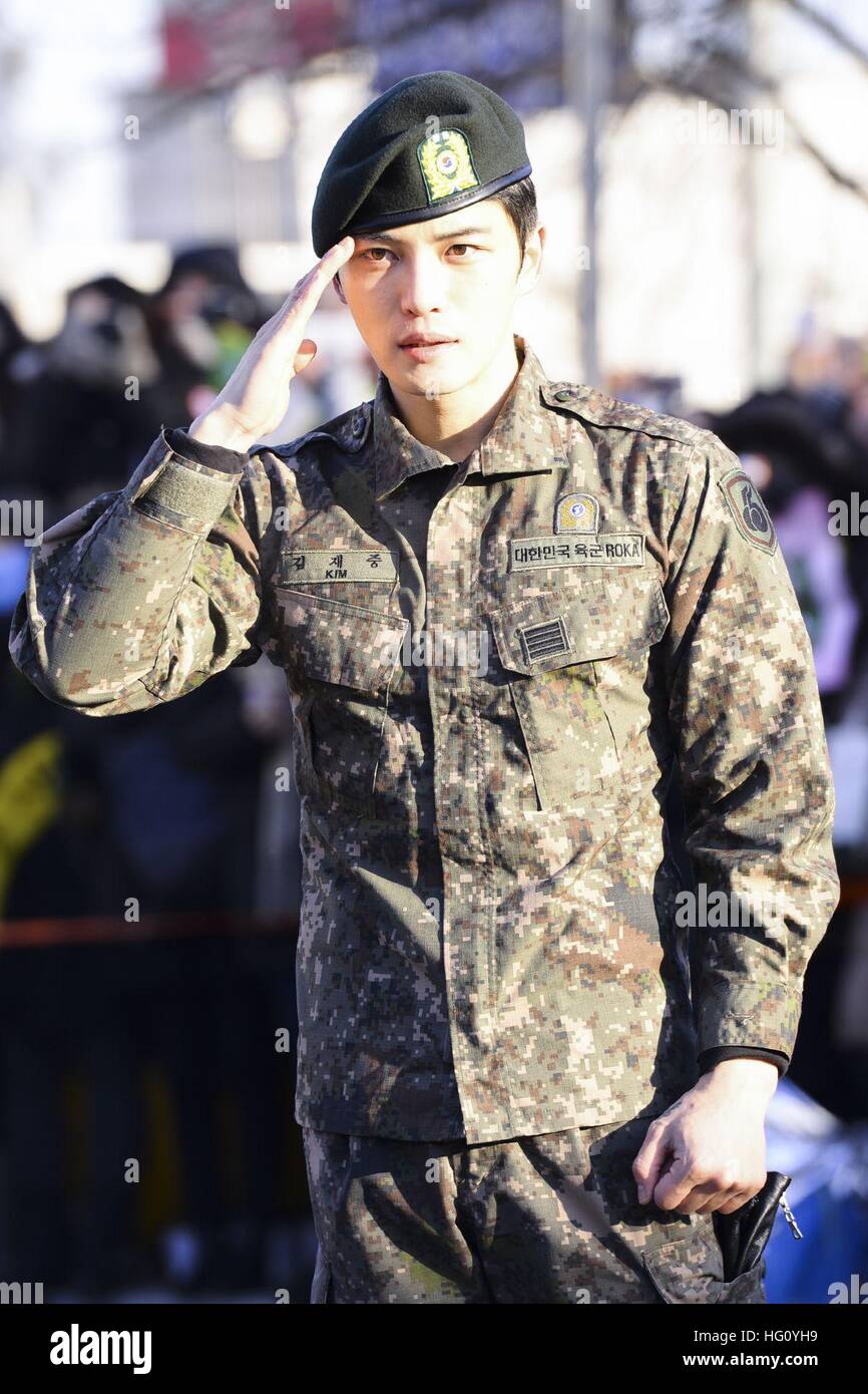 Seoul, Korea. 30th Dec, 2016. South Korean singer Jaejoong Kim of the ...