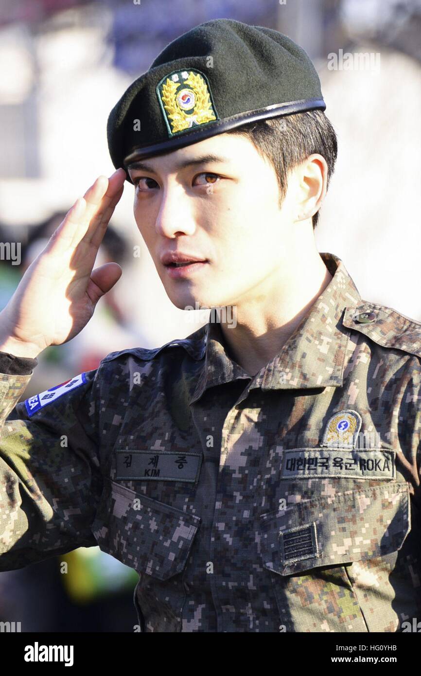 Seoul, Korea. 30th Dec, 2016. South Korean singer Jaejoong Kim of the ...