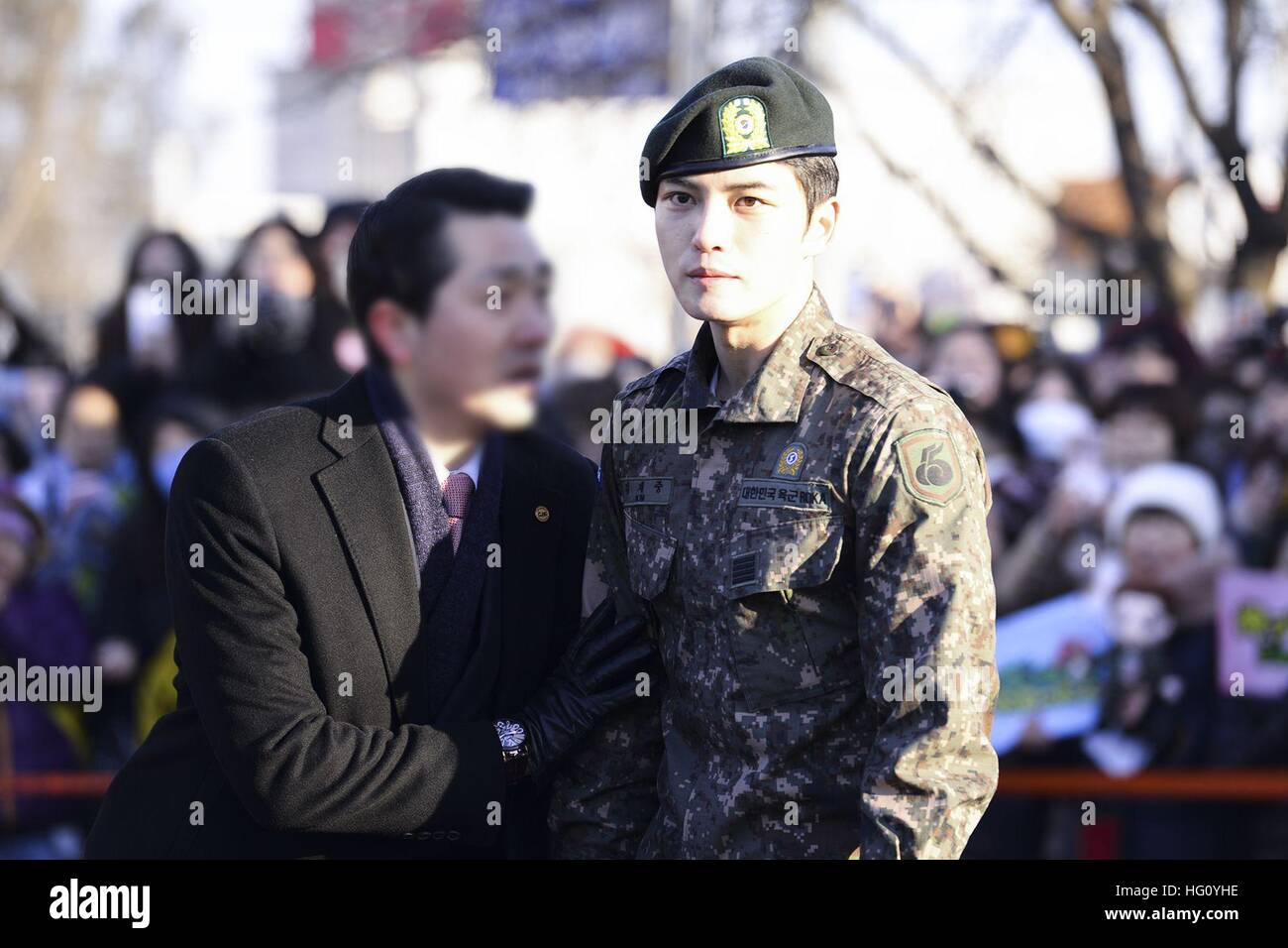Seoul, Korea. 30th Dec, 2016. South Korean singer Jaejoong Kim of the ...