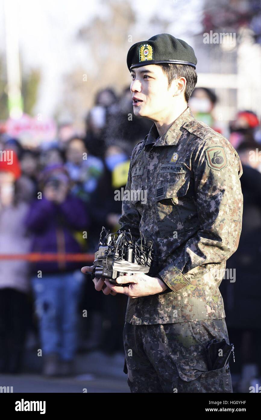Seoul, Korea. 30th Dec, 2016. South Korean singer Jaejoong Kim of the ...