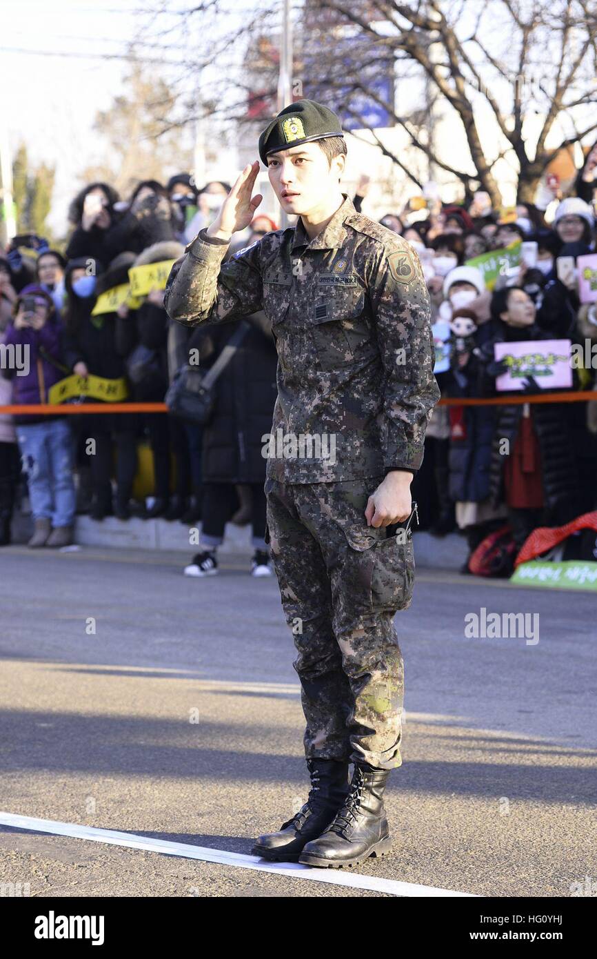 Seoul, Korea. 30th Dec, 2016. South Korean singer Jaejoong Kim of the ...