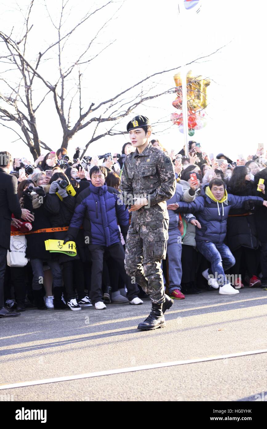 Seoul, Korea. 30th Dec, 2016. South Korean singer Jaejoong Kim of the ...
