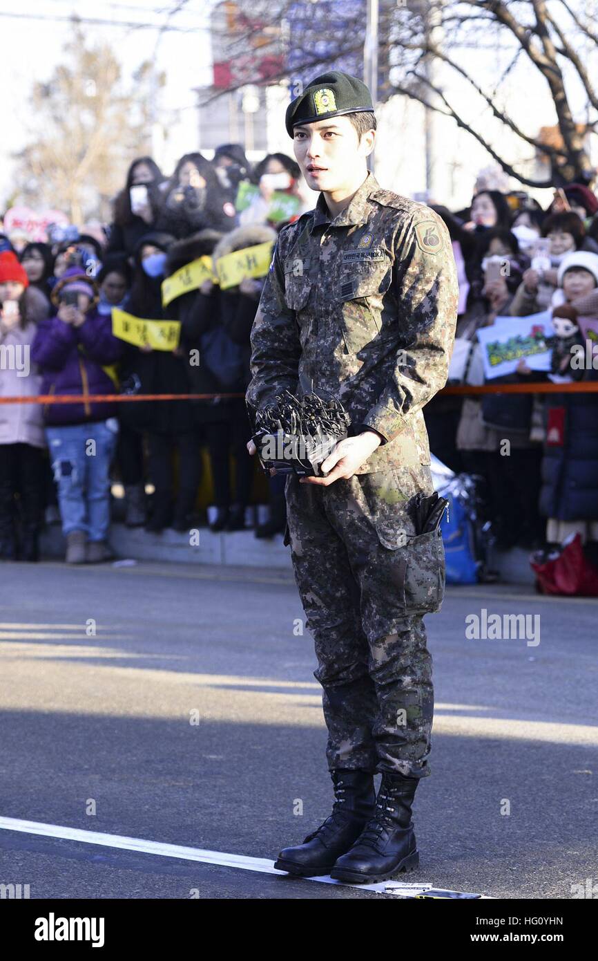 Seoul, Korea. 30th Dec, 2016. South Korean singer Jaejoong Kim of the ...