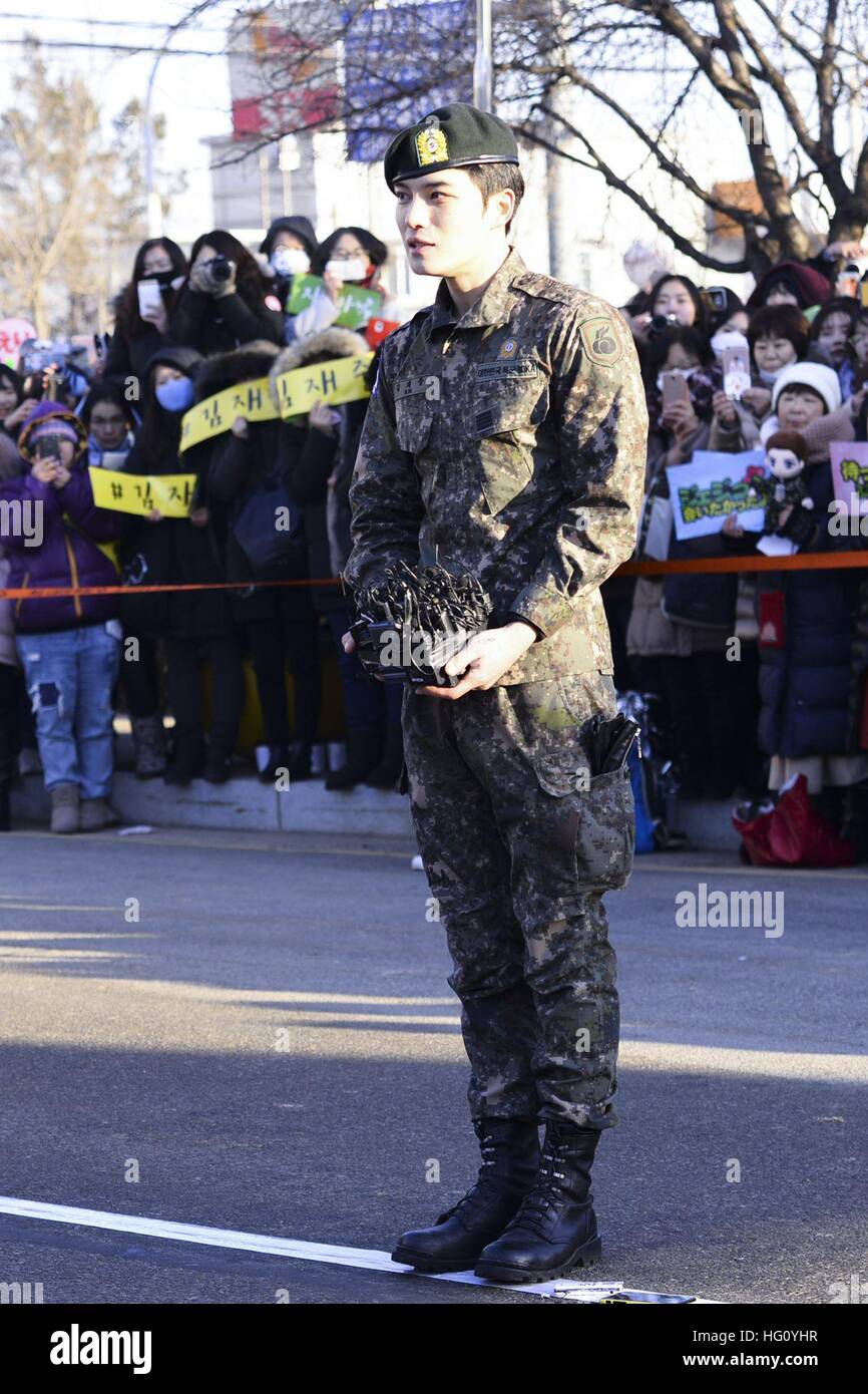 Seoul, Korea. 30th Dec, 2016. South Korean singer Jaejoong Kim of the ...