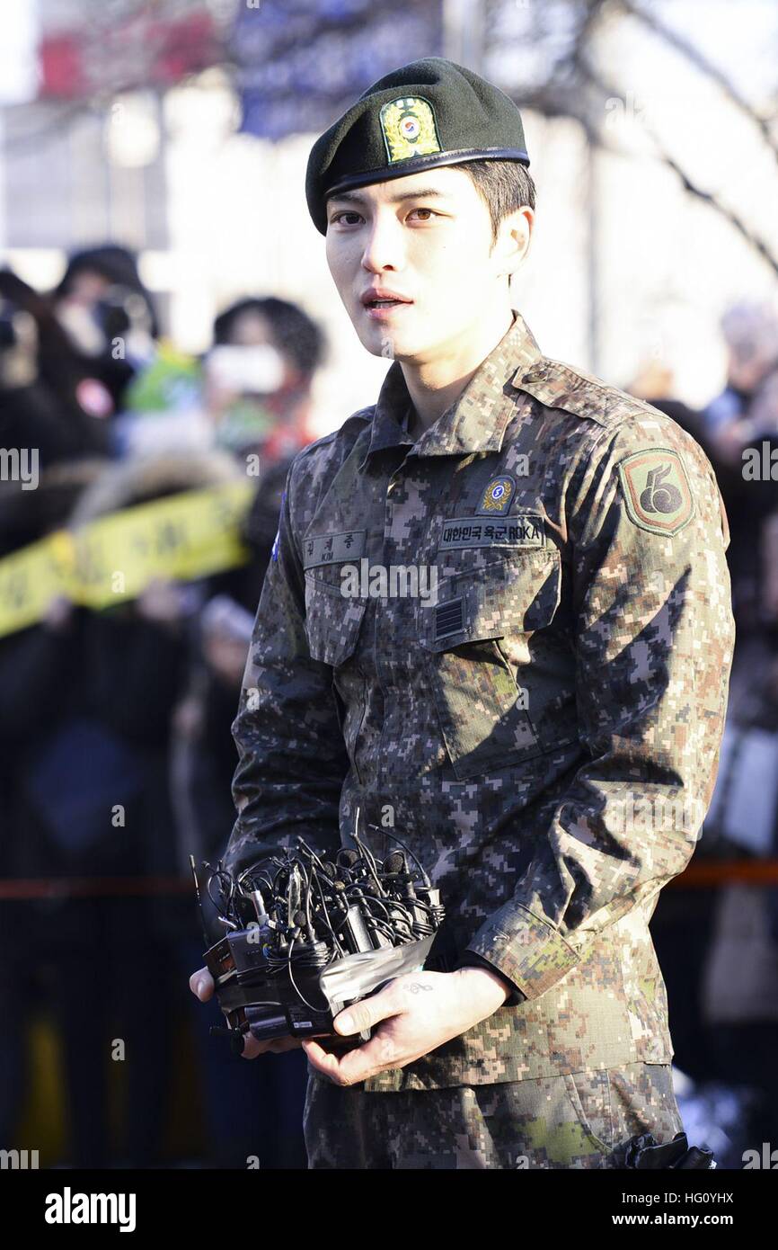 Seoul, Korea. 30th Dec, 2016. South Korean singer Jaejoong Kim of the ...