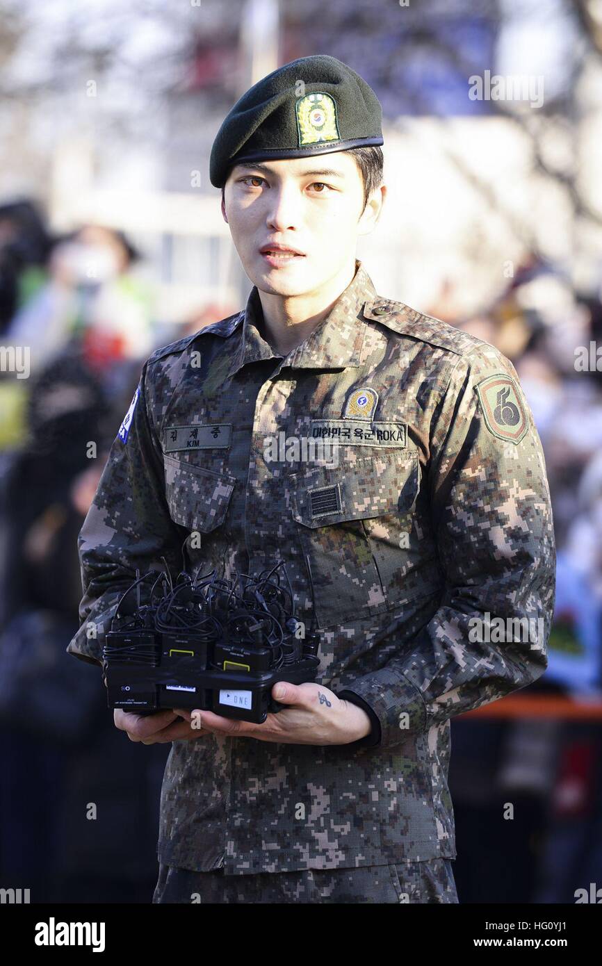 Seoul, Korea. 30th Dec, 2016. South Korean singer Jaejoong Kim of the ...