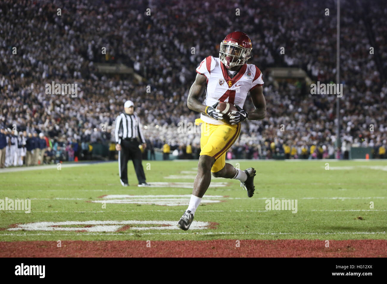 02.01.2017. Rose Bowl, Pasadena, California, USA. USC Trojans TB Ronald ...