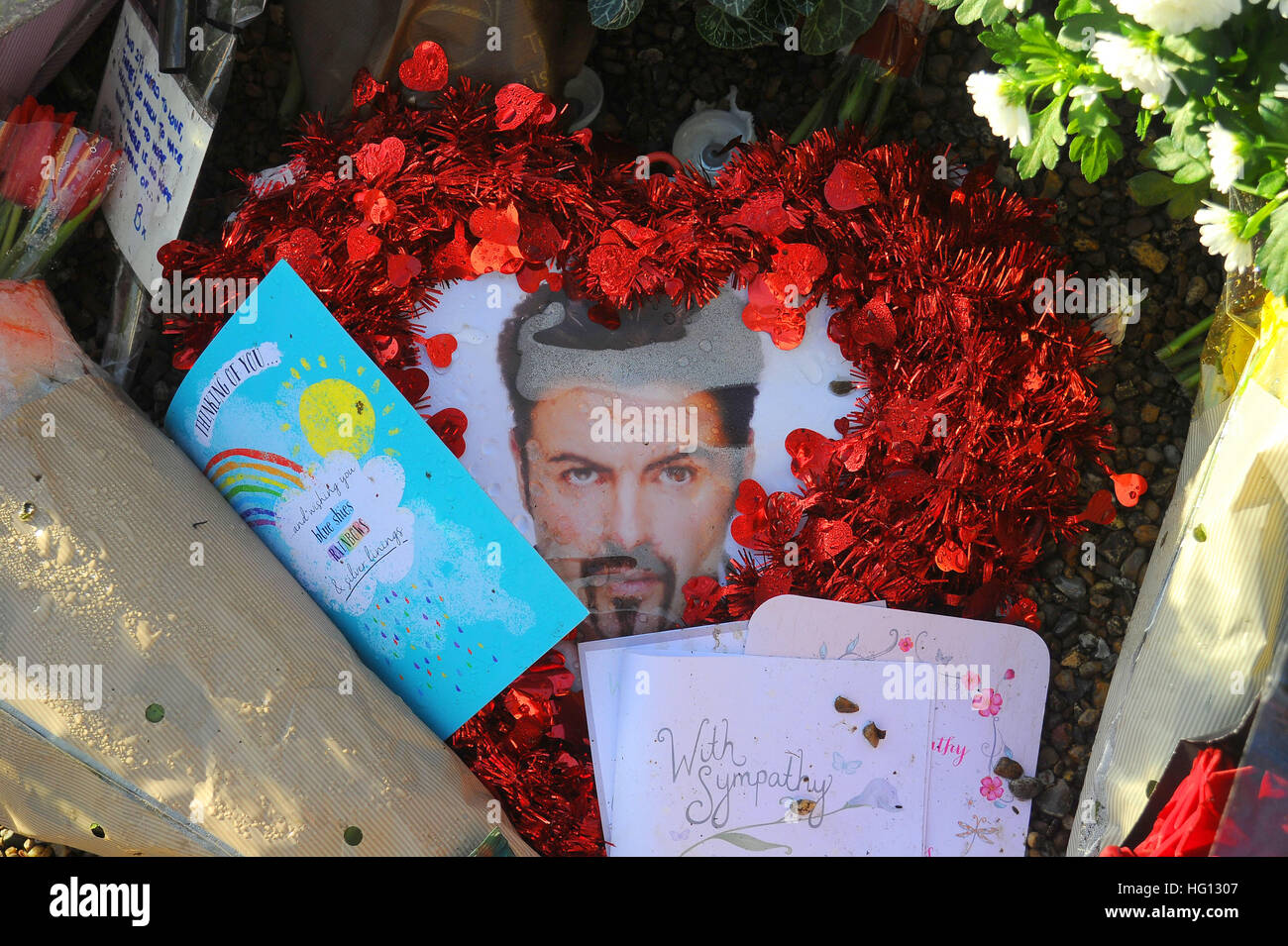 George michael hi-res stock photography and images - Alamy