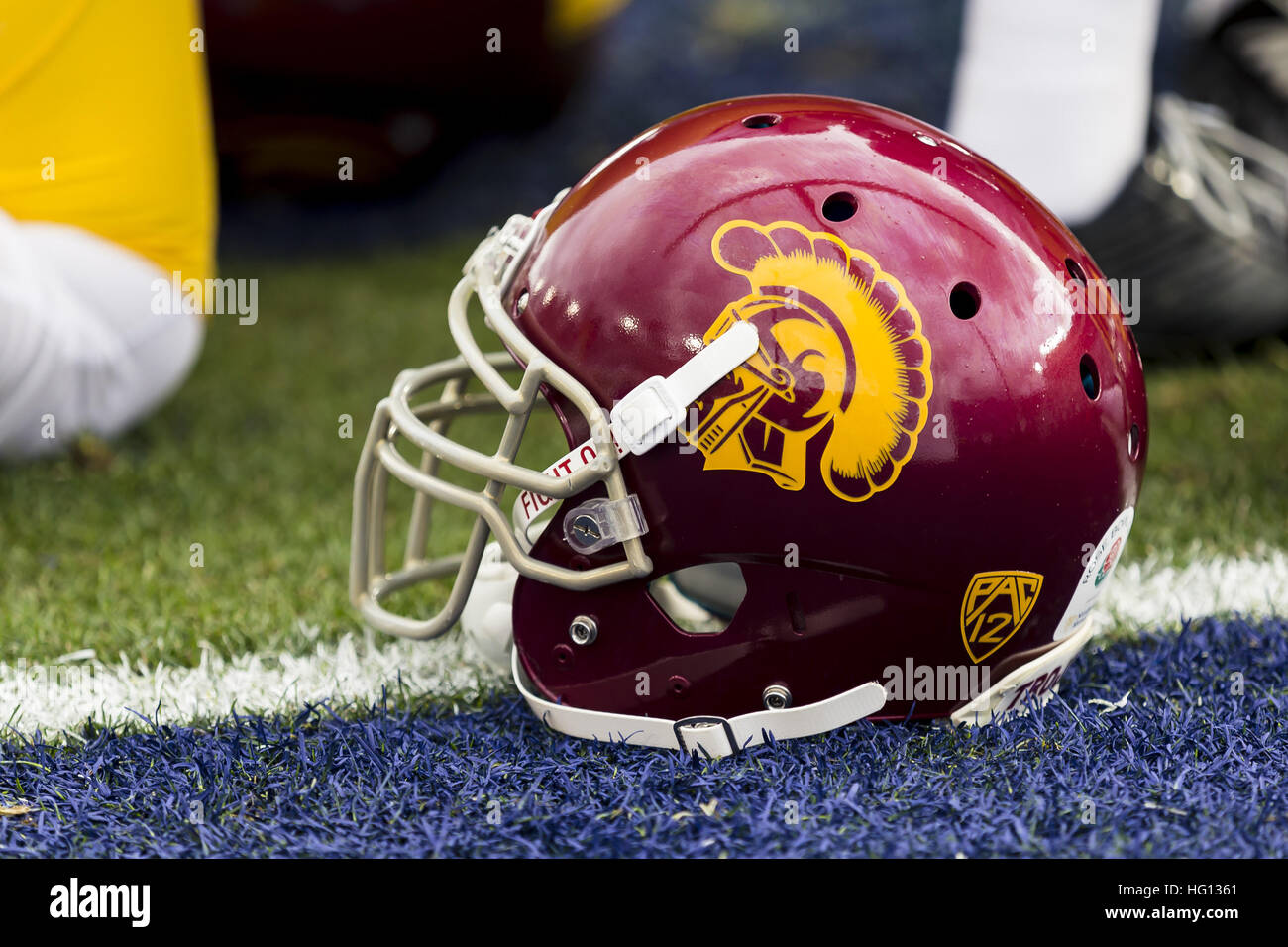 University of southern california trojans football stadium hi-res stock ...
