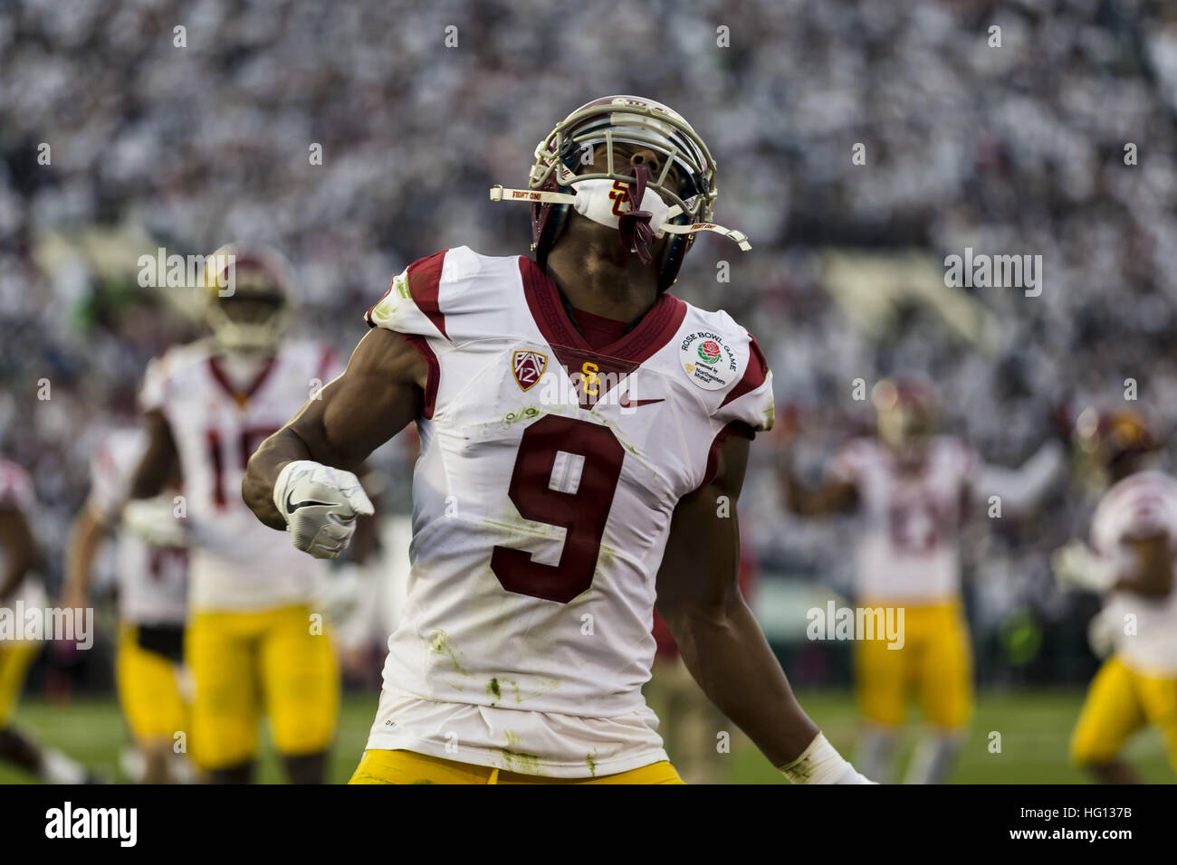 January 2, 2017 - California, USA - USC wide receiver JuJu Smith ...