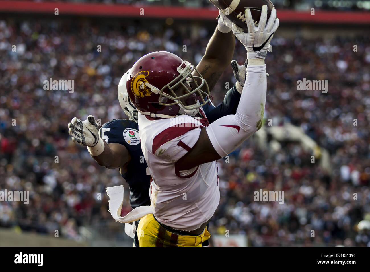 California, USA. 2nd Jan, 2017. USC wide receiver Darreus Rogers (1 ...
