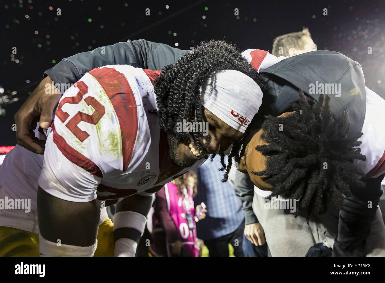 California, USA. 2nd Jan, 2017. USC defensive back Leon McQuay III (22 ...