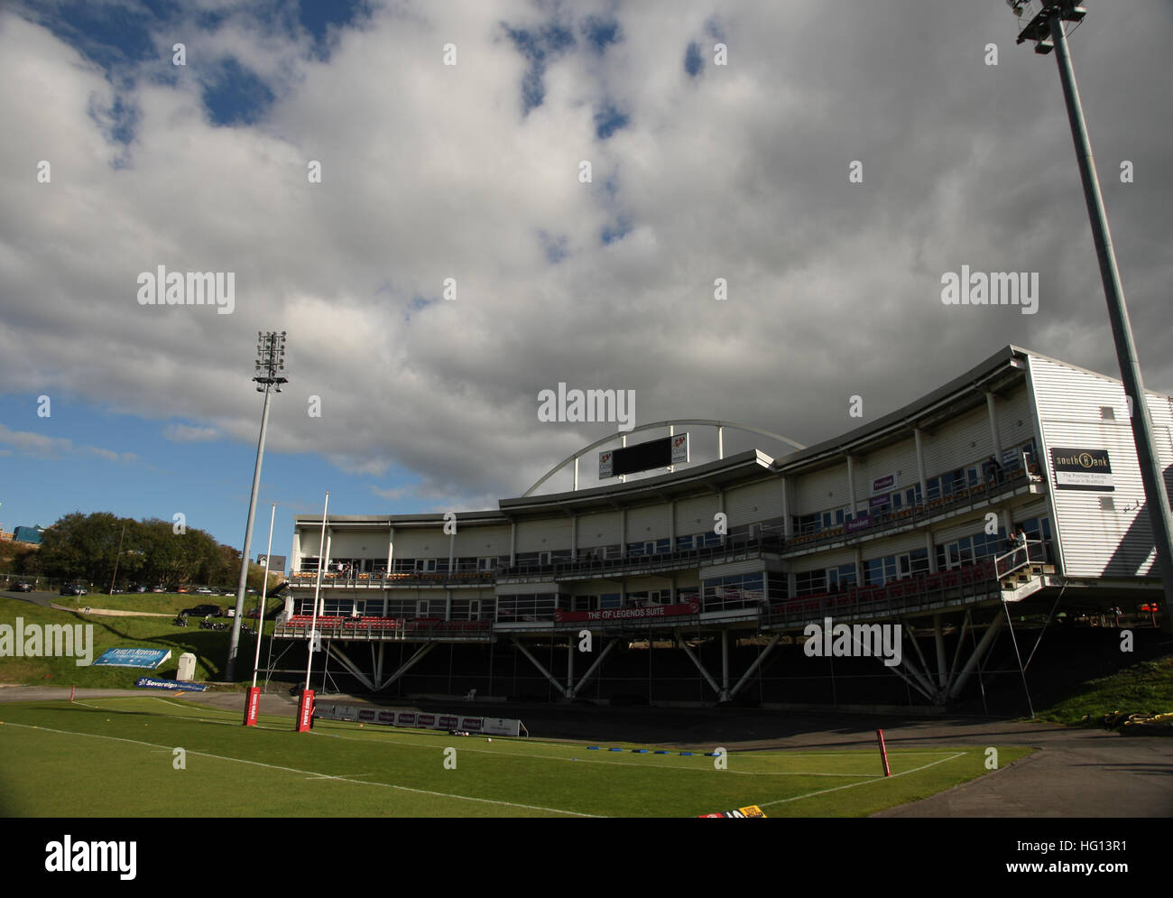 File Pics: General Stadium view of Odsal Stadium the home of Bradford ...