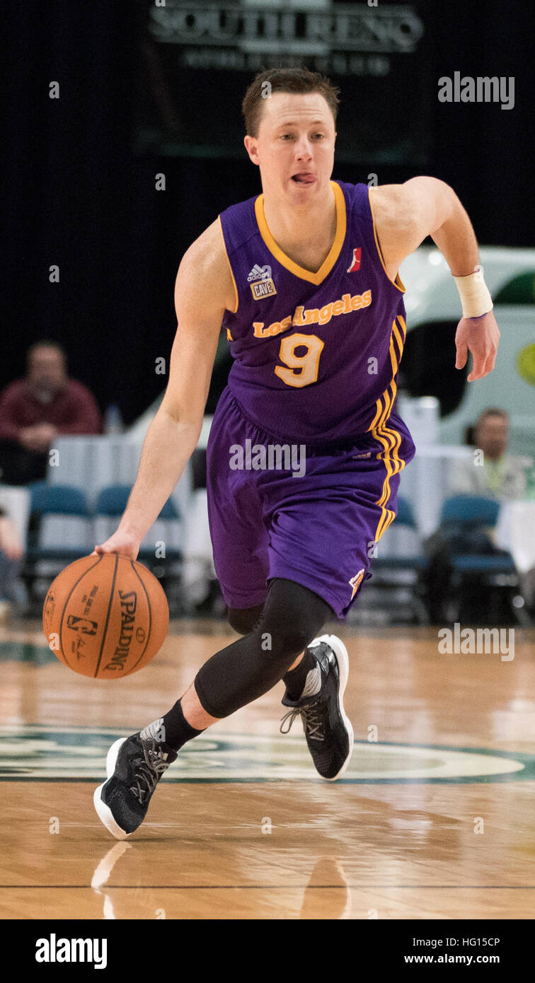Reno, Nevada, USA. 3rd Jan, 2017. Los Angeles D-Fender Guard JOSH ...