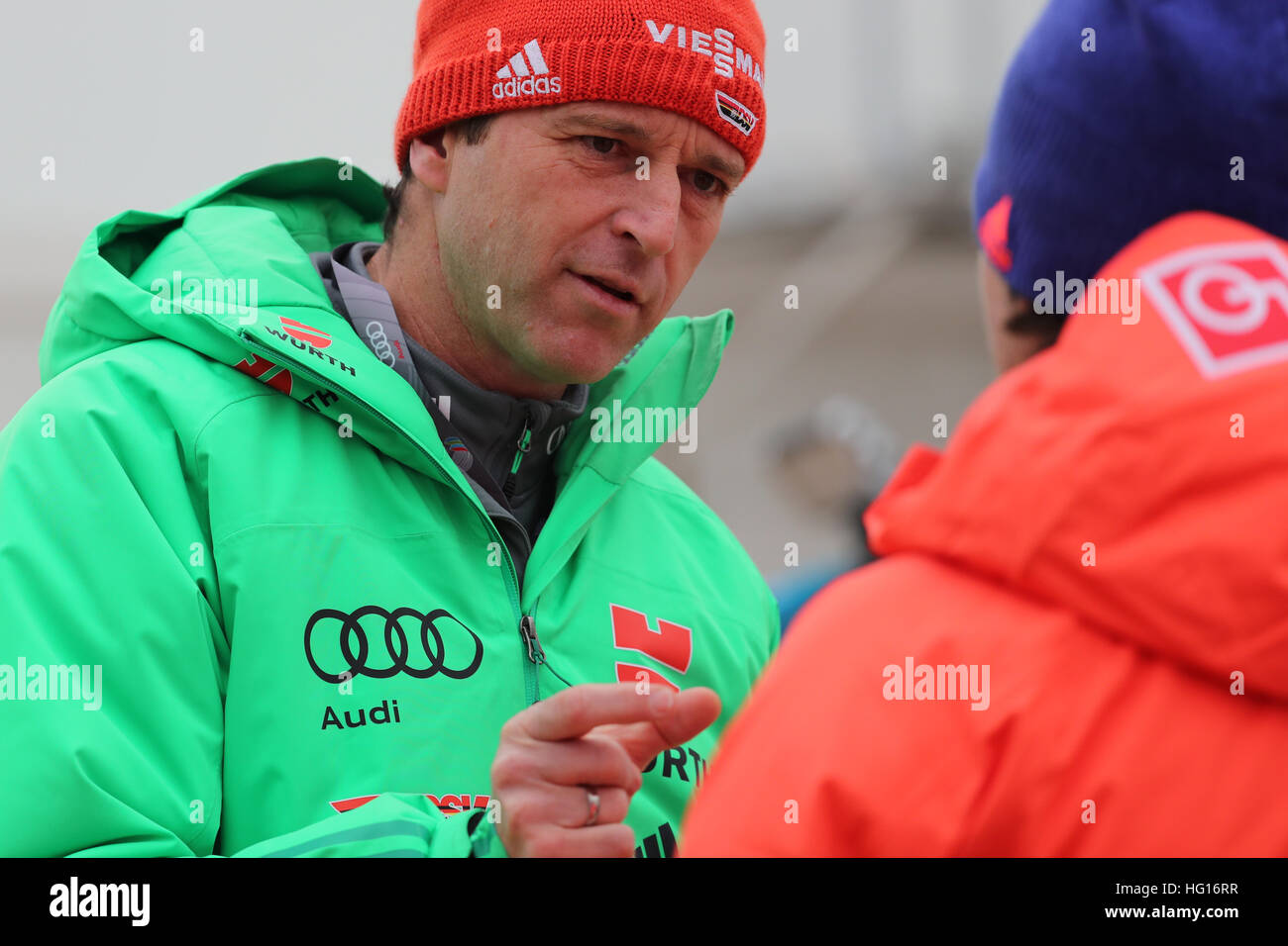 German ski jumping national coach hi-res stock photography and images ...