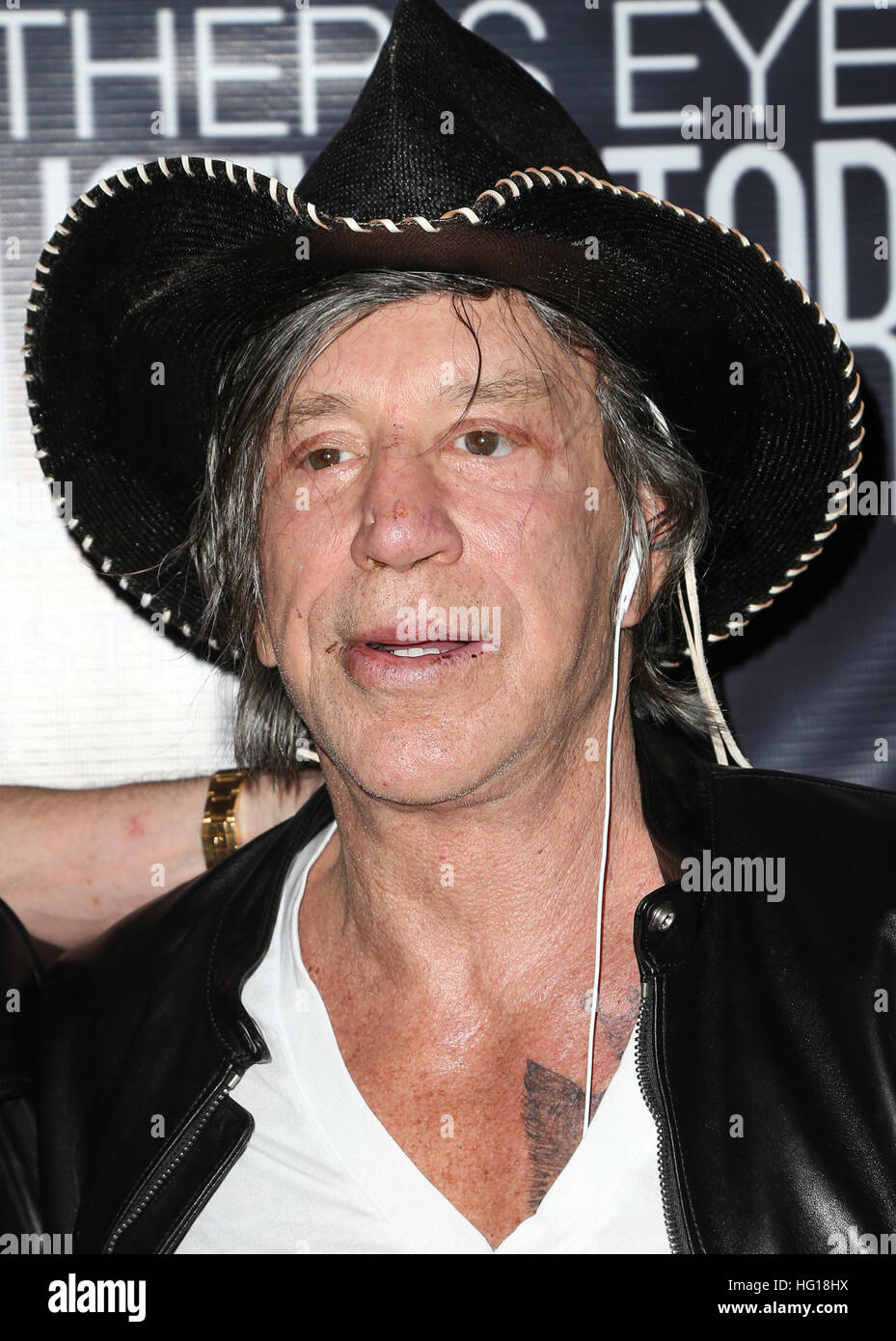 Mickey rourke 2017 hi-res stock photography and images - Alamy