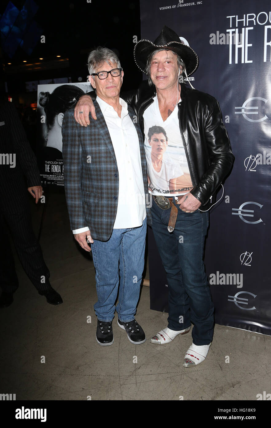 Hollywood, CA. 30th Dec, 2017. Eric Roberts, Mickey Rourke, At ...