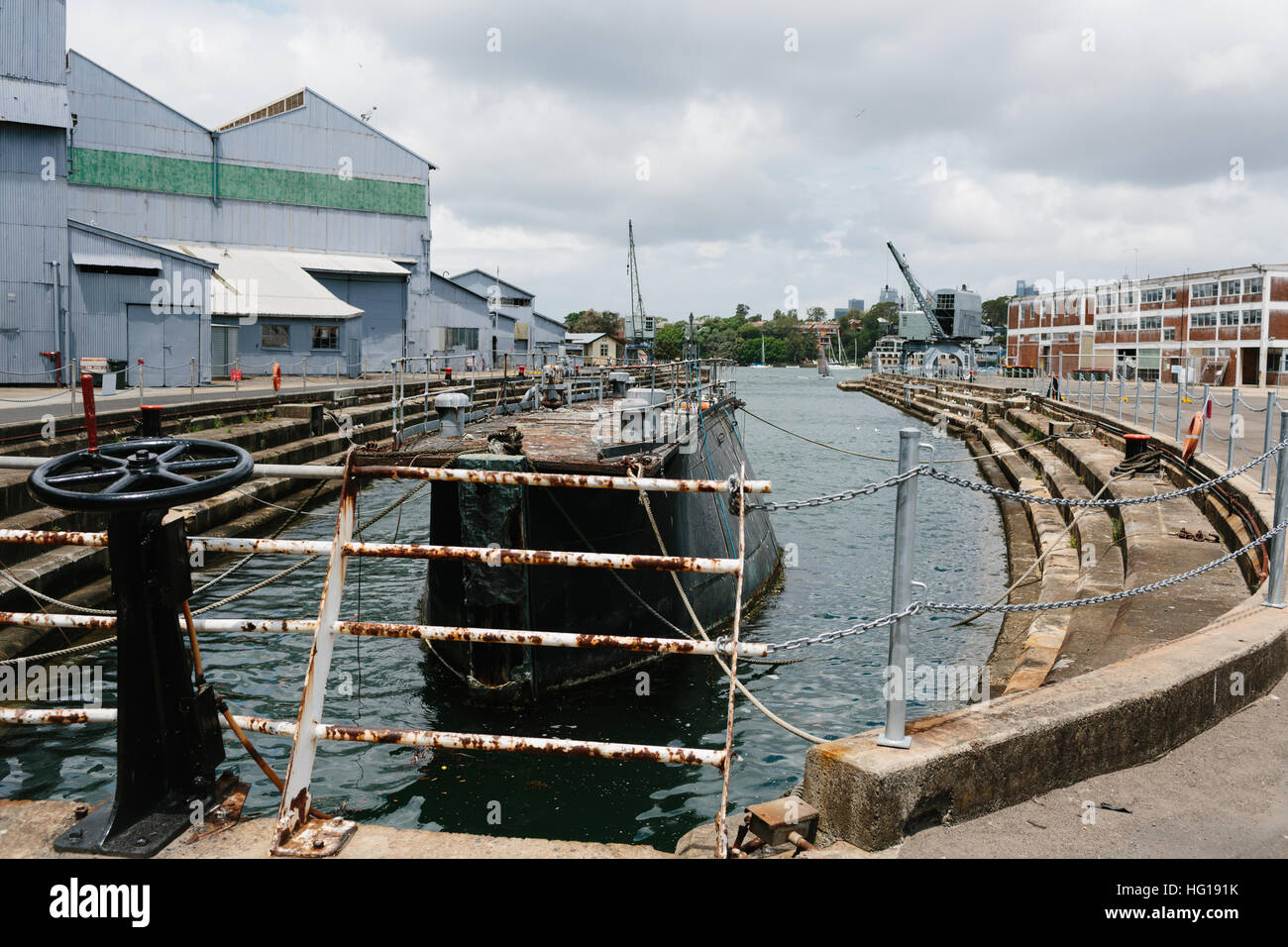 Docks Precinct at Cockatoo Island, formerly Australia's largest ...