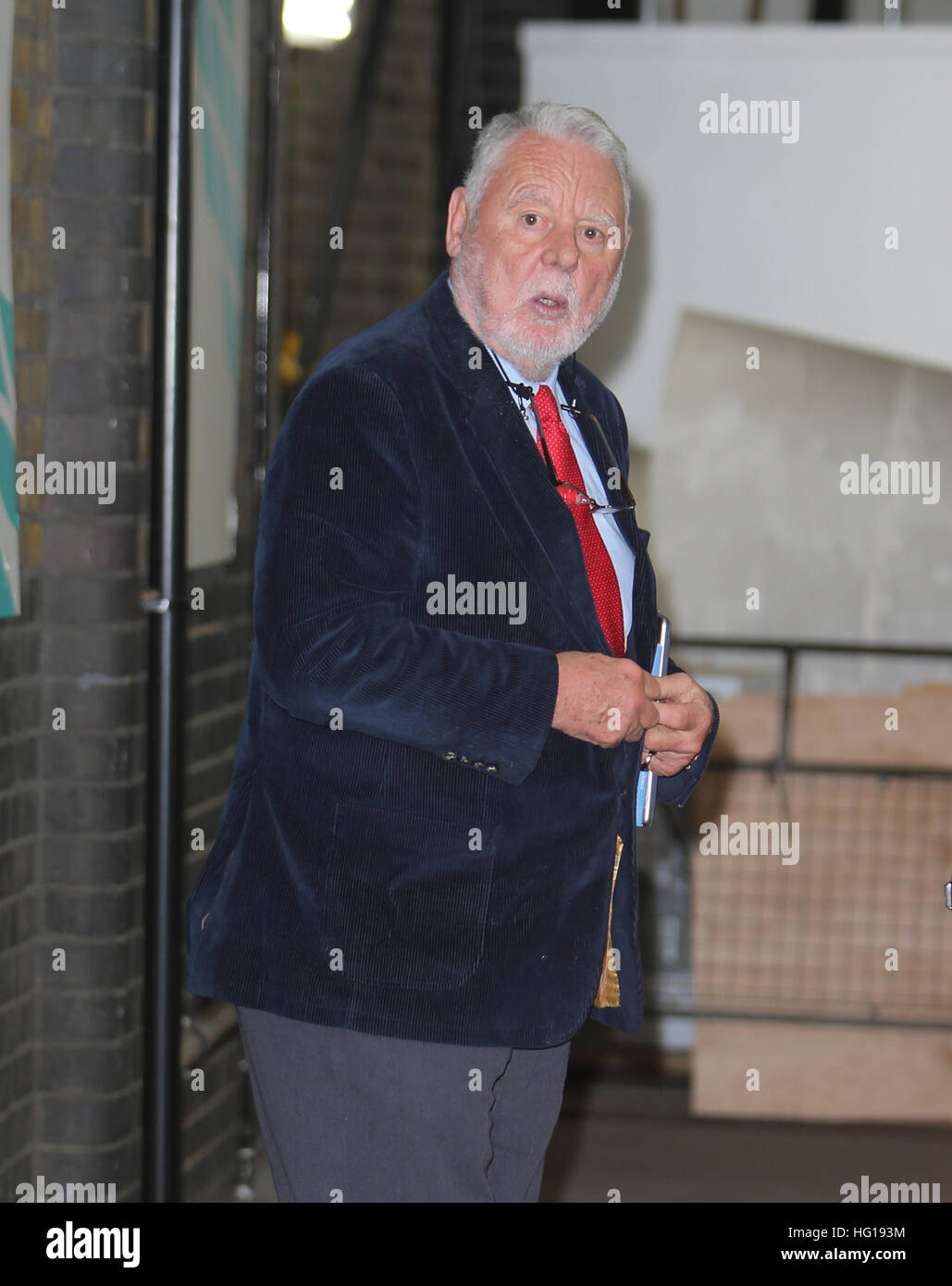 Terry Waite outside ITV Studios Featuring: Terry Waite Where: London ...