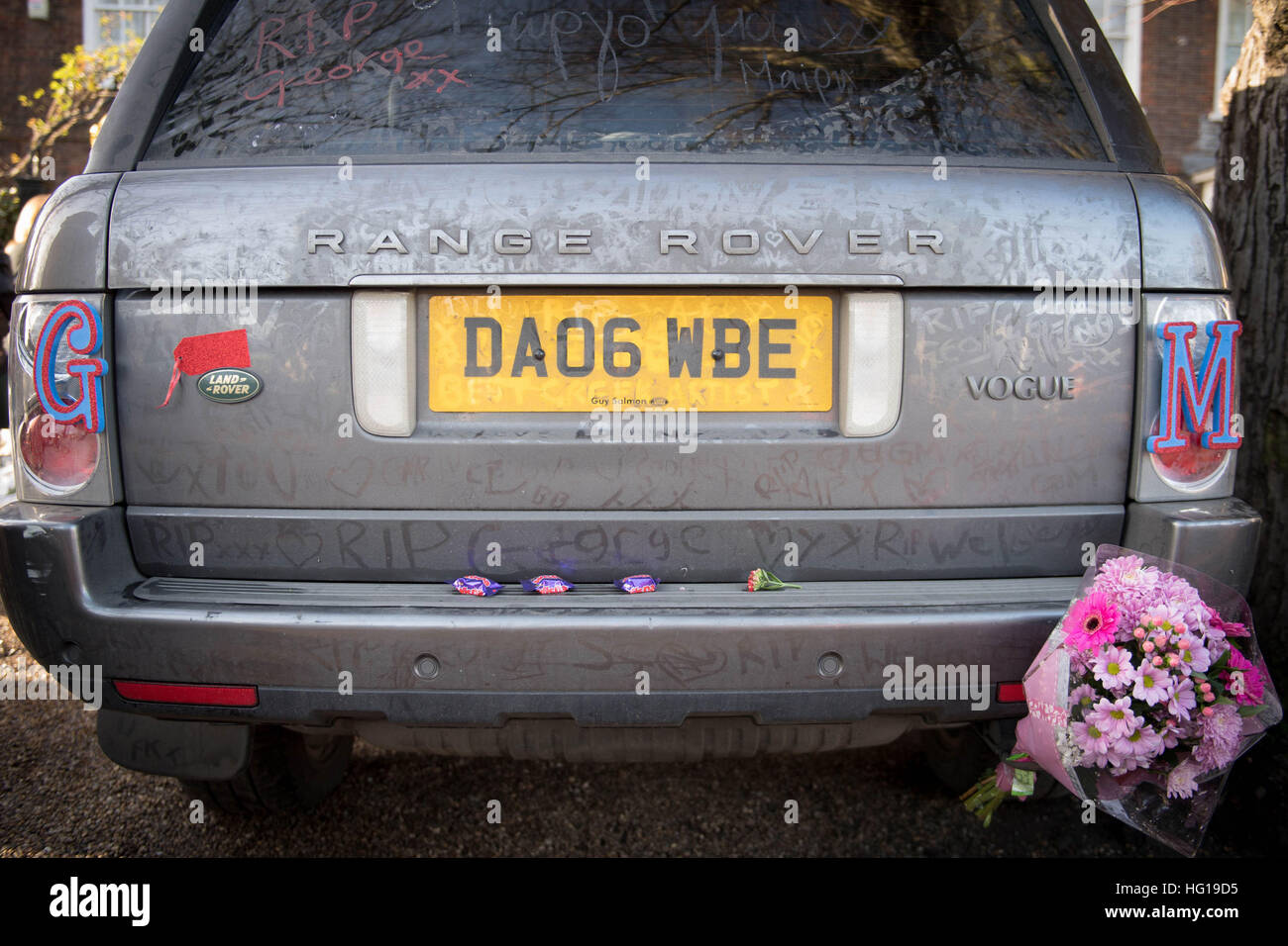 George michael death hi-res stock photography and images - Alamy