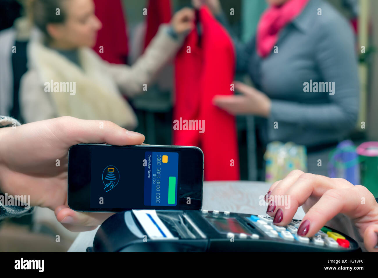Cashiers counter bank hi-res stock photography and images - Alamy