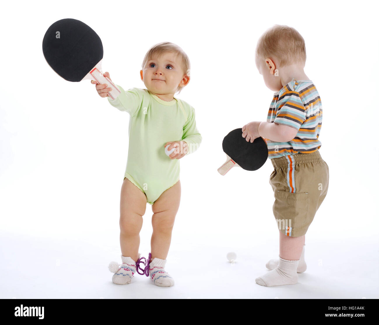 Children table tennis girl hi-res stock photography and images - Alamy