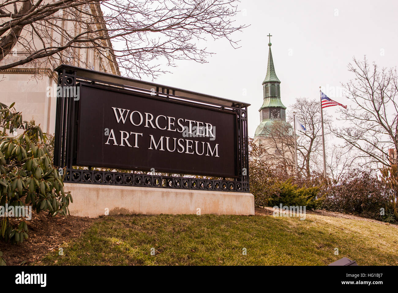 The Worcester Art Museum in Worcester, MA Stock Photo - Alamy
