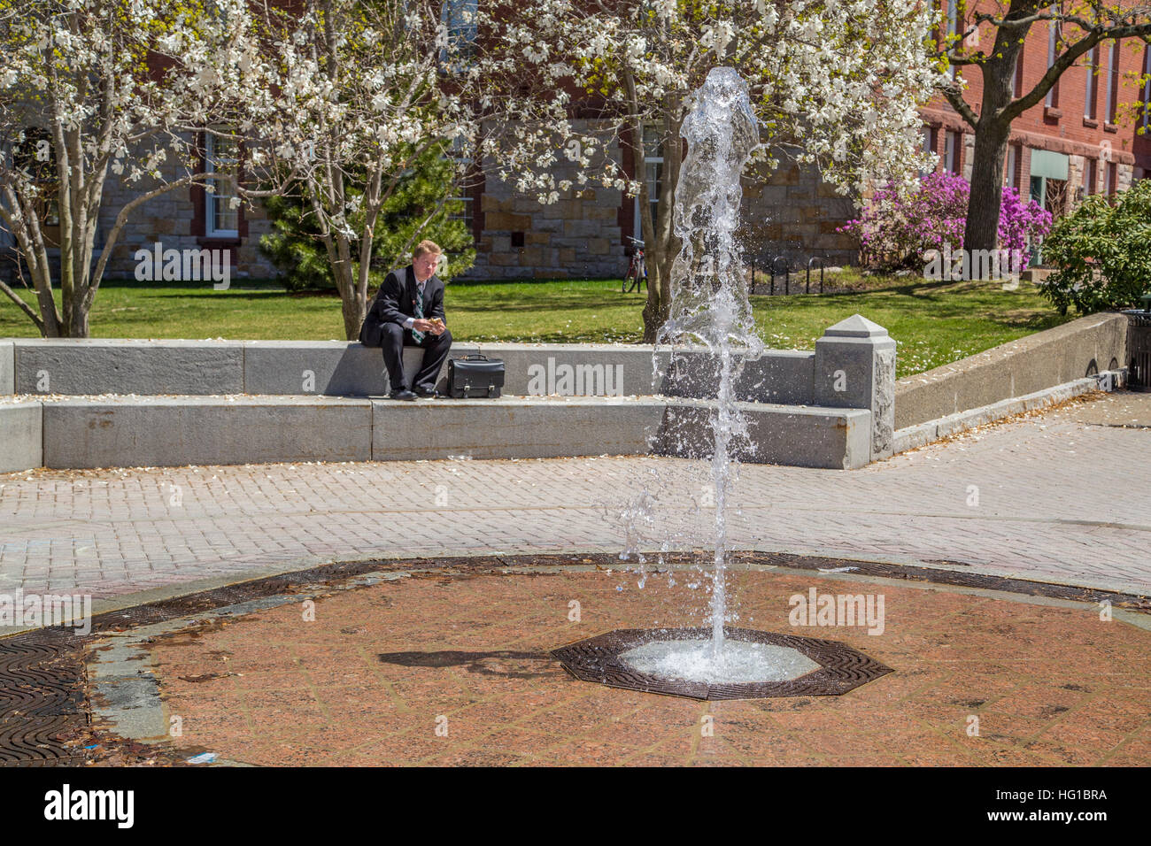 Worcester Polytech campus Worcester, Massachusetts Stock Photo - Alamy
