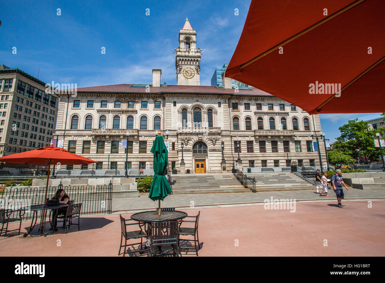 Worcester Common in downtown Worcester, Massachusetts Stock Photo - Alamy