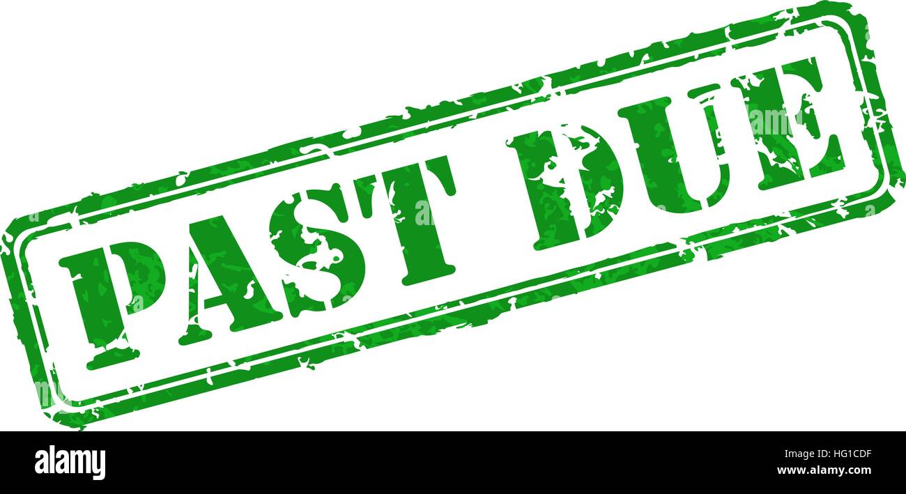Past due rubber stamp Stock Vector Image & Art - Alamy