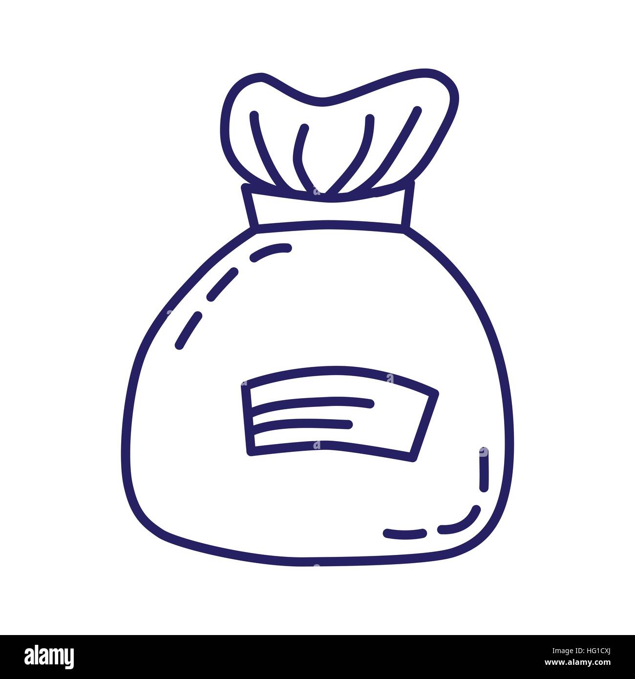 Money bag on background Stock Vector Images - Alamy