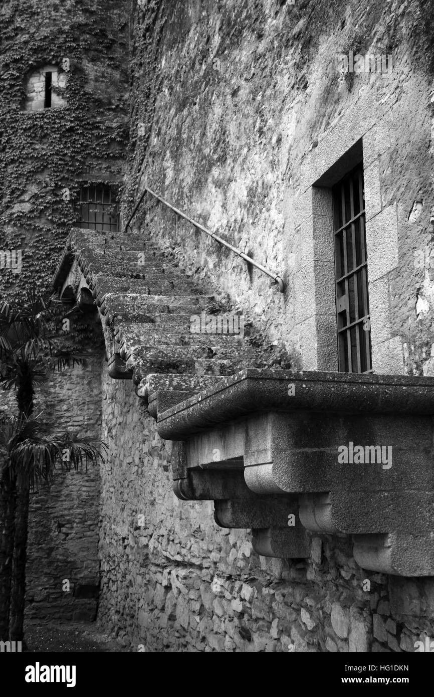 Unsafe steps Black and White Stock Photos & Images - Alamy