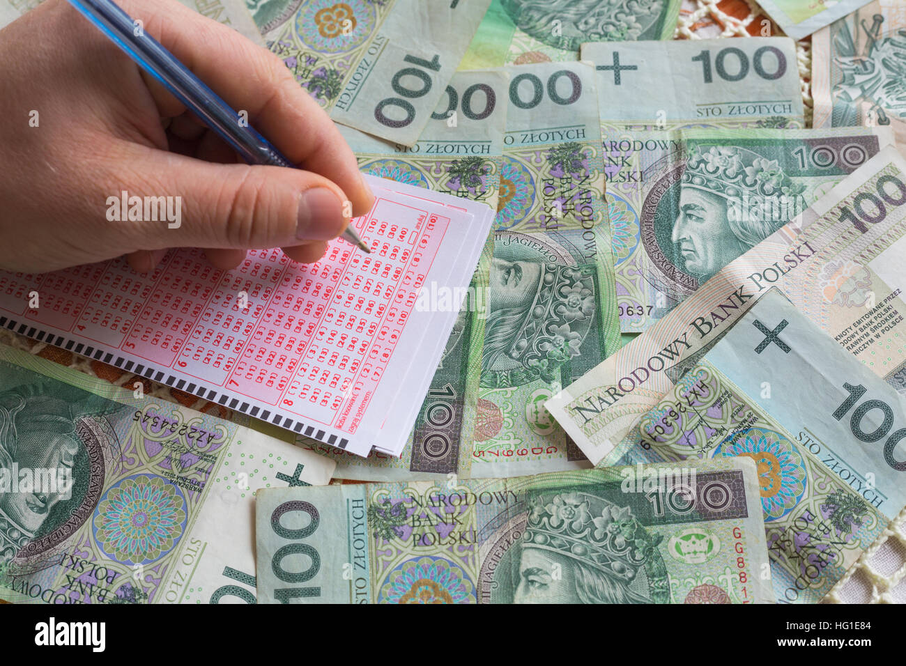 To hit the lottery / concept Stock Photo - Alamy