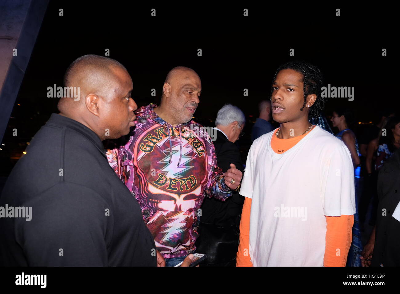 Danny Simmons and A$AP Mob attending the finale of the 7th Annual ...