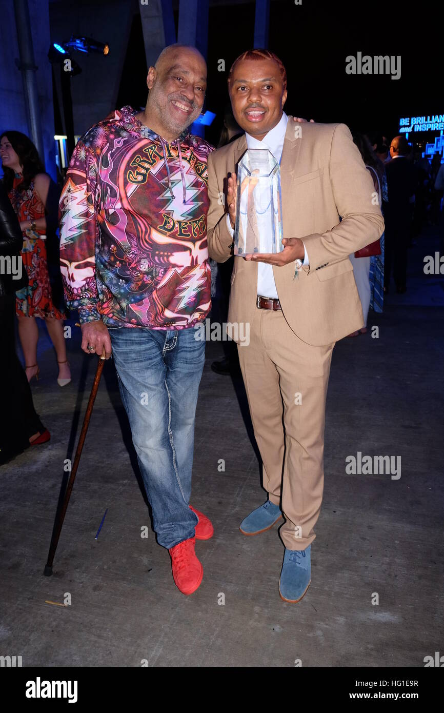 Danny Simmons and Jimmy Jenkins Jr attending the finale of the 7th ...