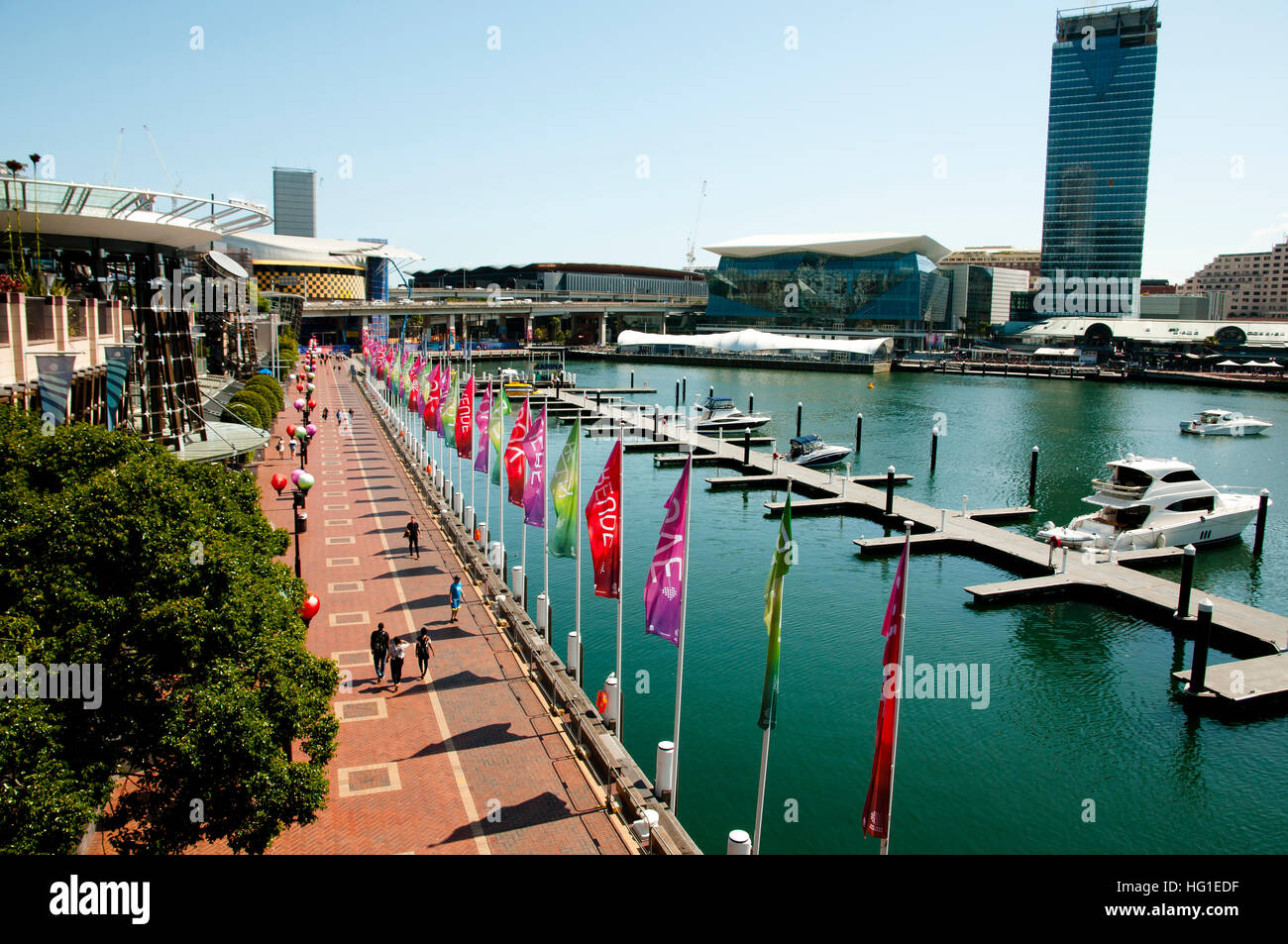 Darling Harbour - Sydney - Australia Stock Photo - Alamy