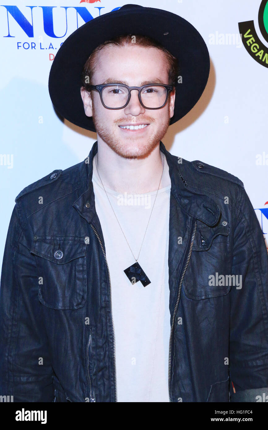Justin Tinucci attending the #StopBullyingNow Celebrity Charity Social ...