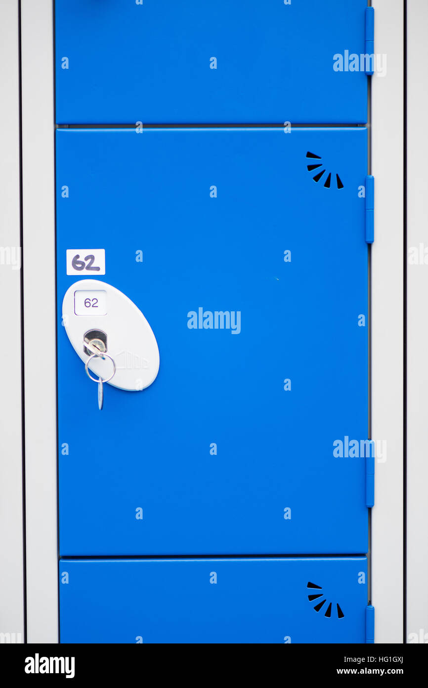 Lockers at a temporary ice rink at the Tower Of London Stock Photo - Alamy