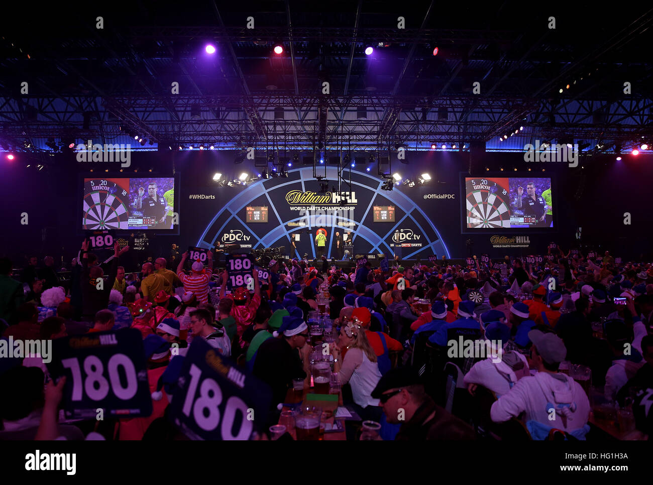 General view during day fifteen of the William Hill World Darts ...