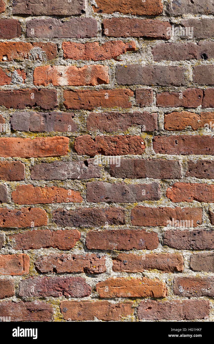Details of old, weathered brickwork in a brick wall. Image would work ...