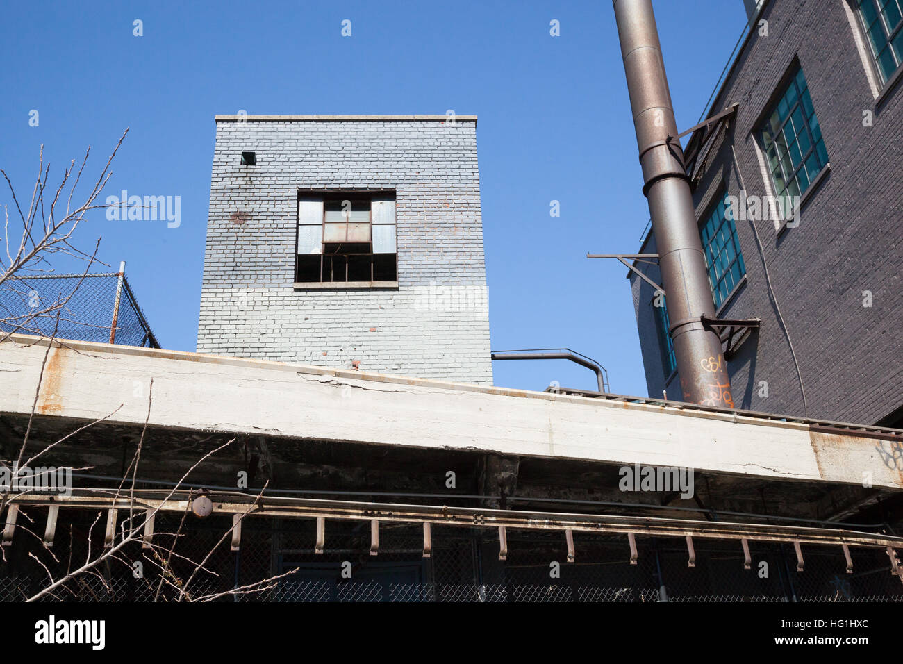 Industrial architecture can be seen on buildings from New York City's ...