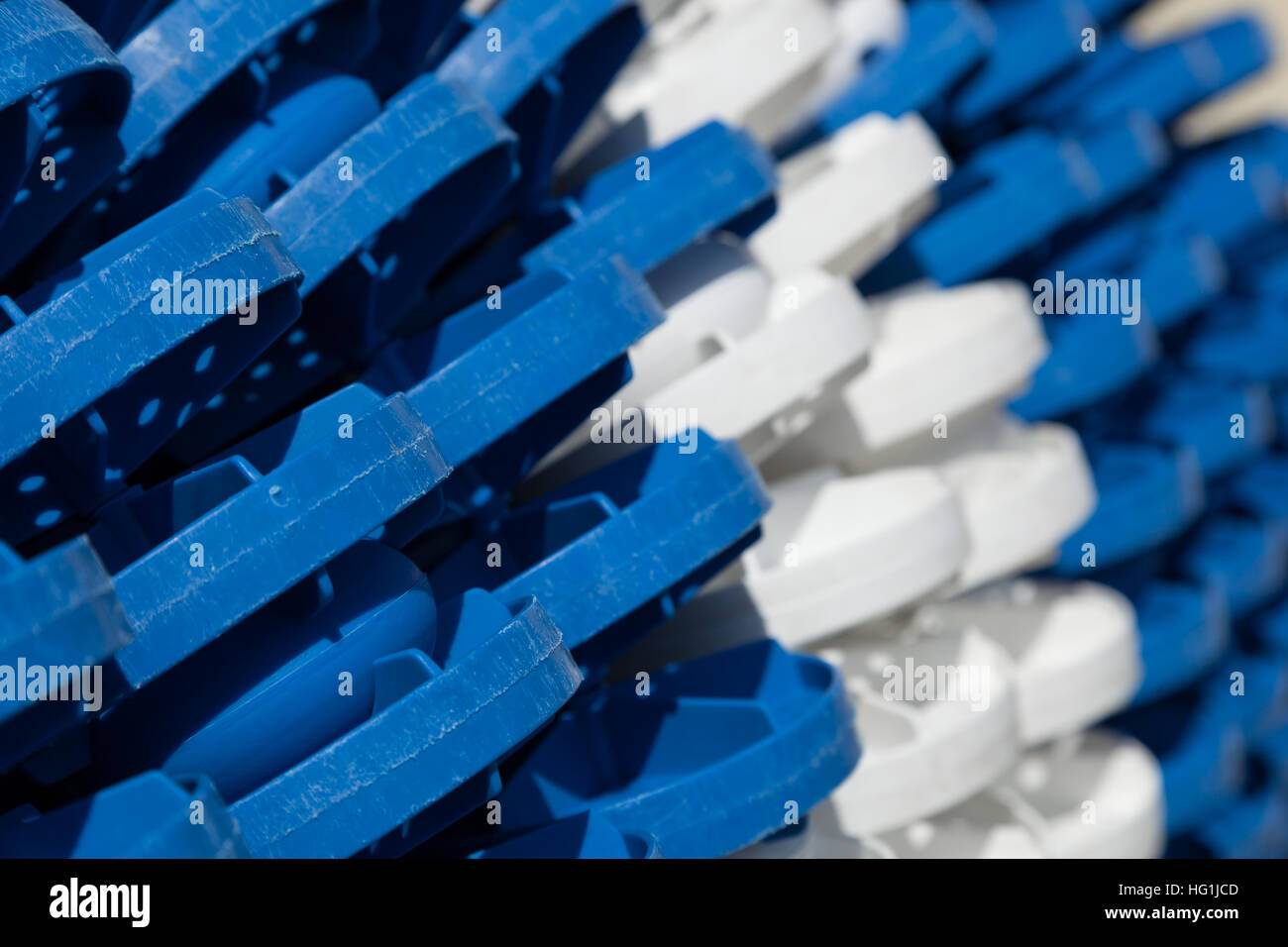 Swimming lane lines are wrapped on a spool Stock Photo - Alamy
