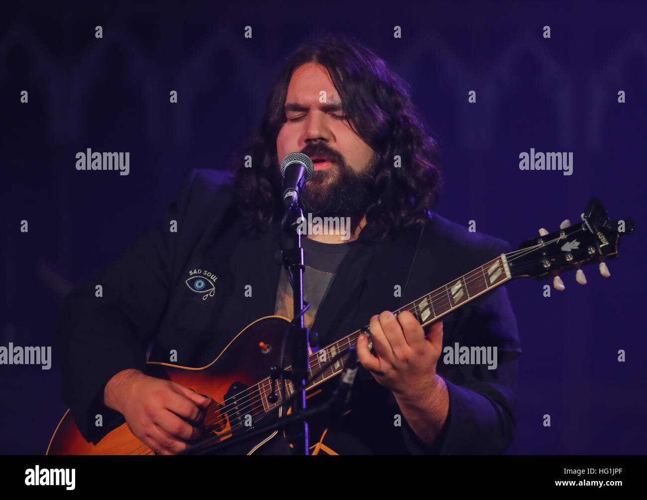 Performers at the Union Chapel as part of The Flying Seagull Project's ...