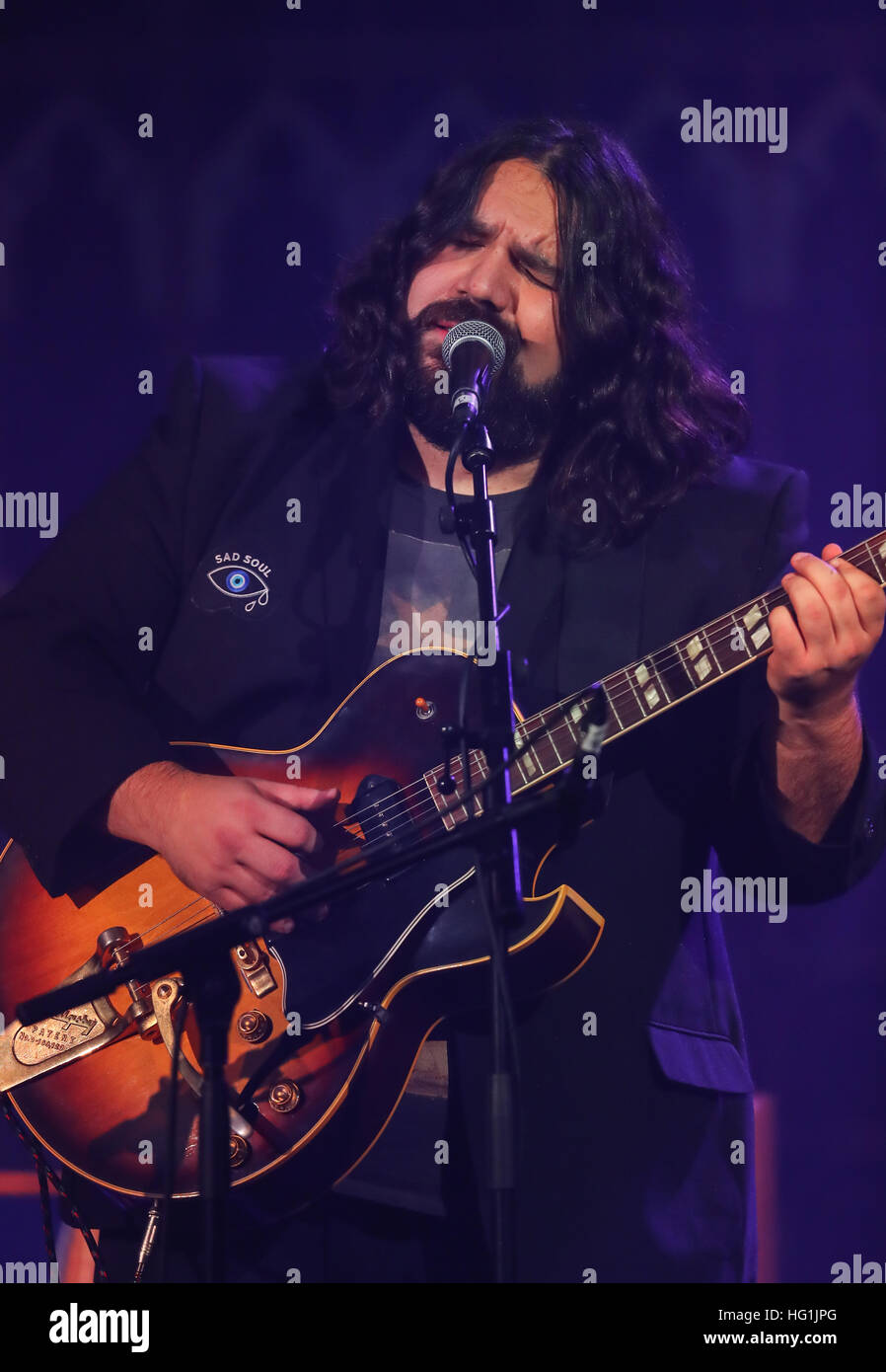 Performers at the Union Chapel as part of The Flying Seagull Project's ...