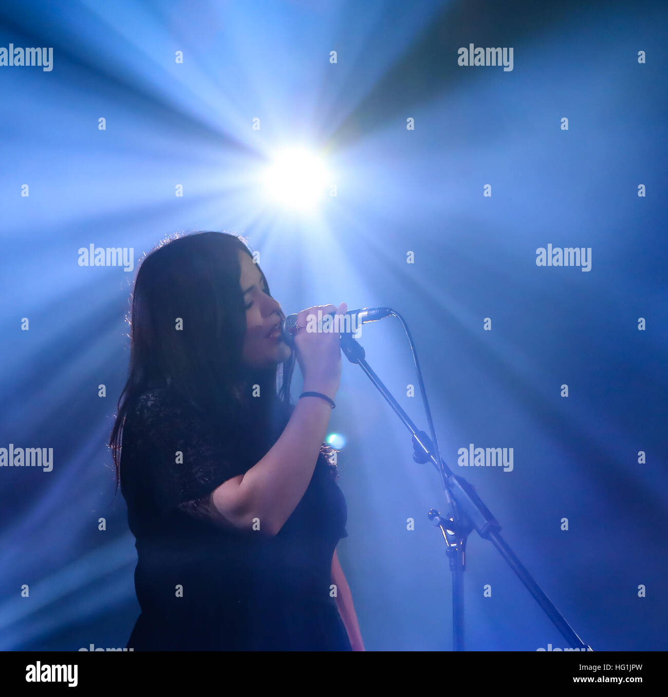 Performers at the Union Chapel as part of The Flying Seagull Project's ...