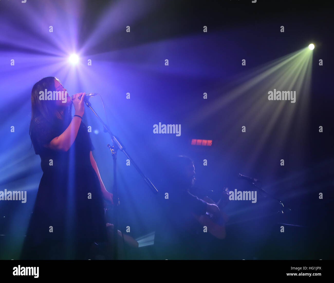 Performers at the Union Chapel as part of The Flying Seagull Project's ...